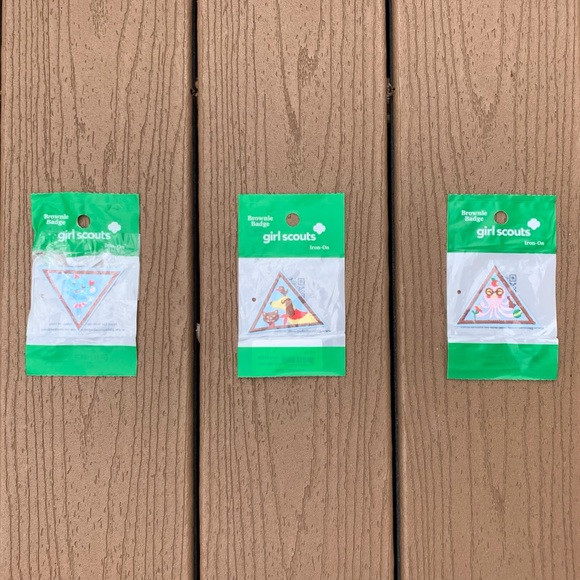 Girl Scouts | Accessories | Lot Of 3 Girl Scout Brownie Badges Dancer ...
